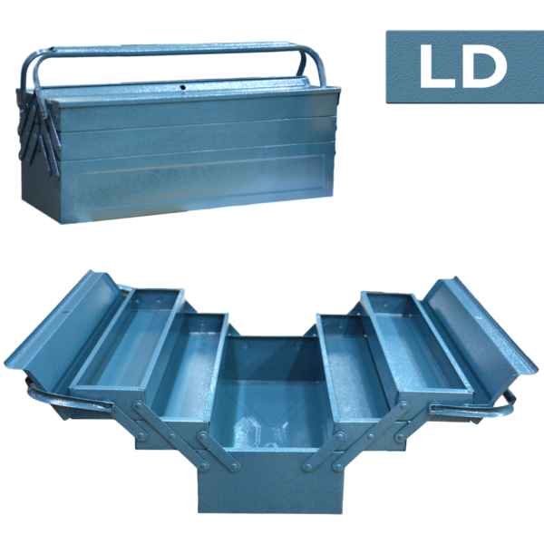 Tool Box Metal Grey L/D - New Quality Ware