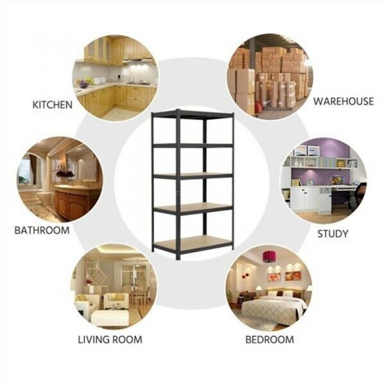 Racking Set Grey [ 90 X 45 X 180CM ] - New Quality Ware