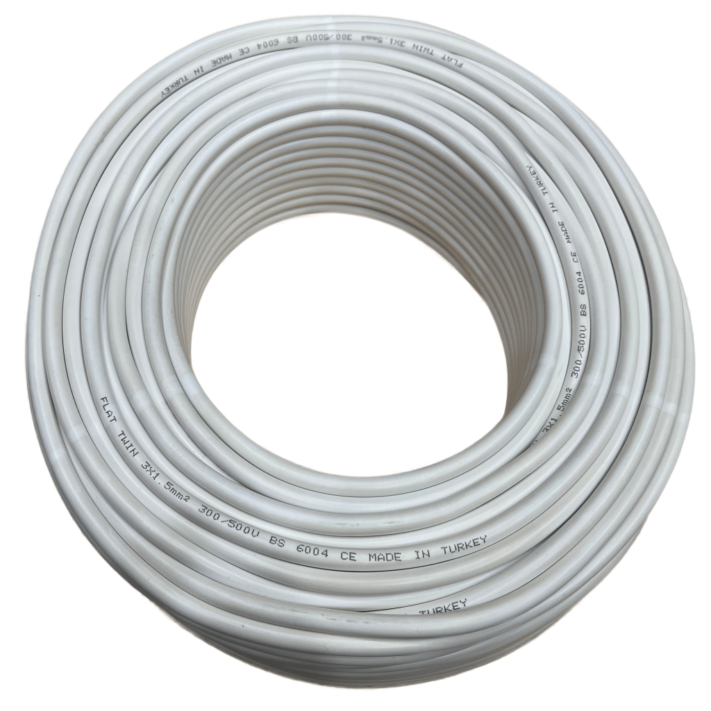 1-Wire White 1.5 MM X 3 [ 75-YDS ] - New Quality Ware