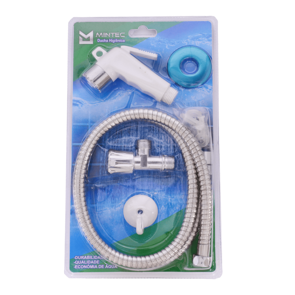 Shattaf With Angle Valve Set Mintec - New Quality Ware