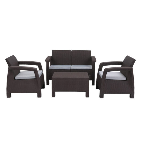 Outdoor Plastic Sofa Set - New Quality Ware