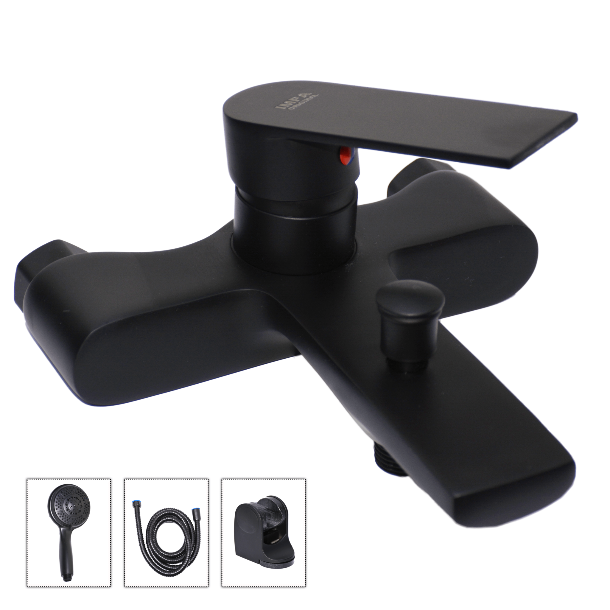 Impa Leone Shower Black - New Quality Ware