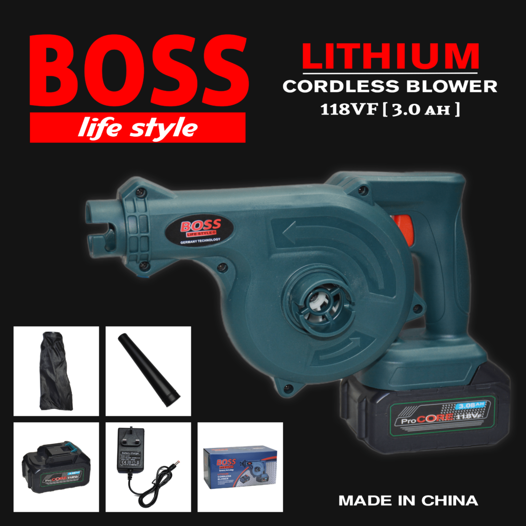 Boss Cordless Blower 118VF - New Quality Ware